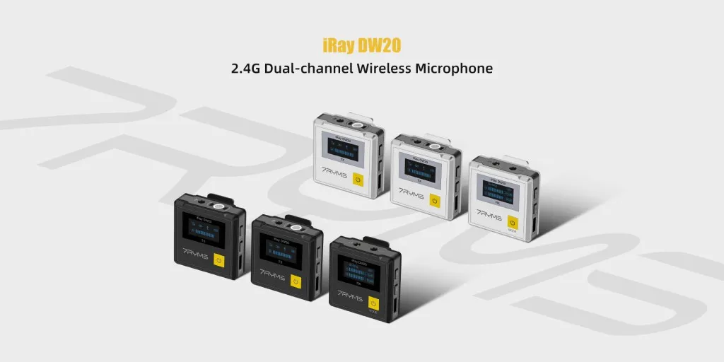 7Ryms iRay DW20 Wireless Microphone | Daraz.pk