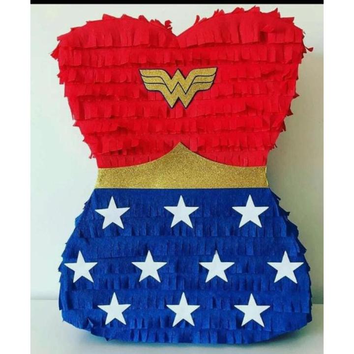 Wonder woman Shape Avengers on theme Empty Pinata for Kids / Children ...