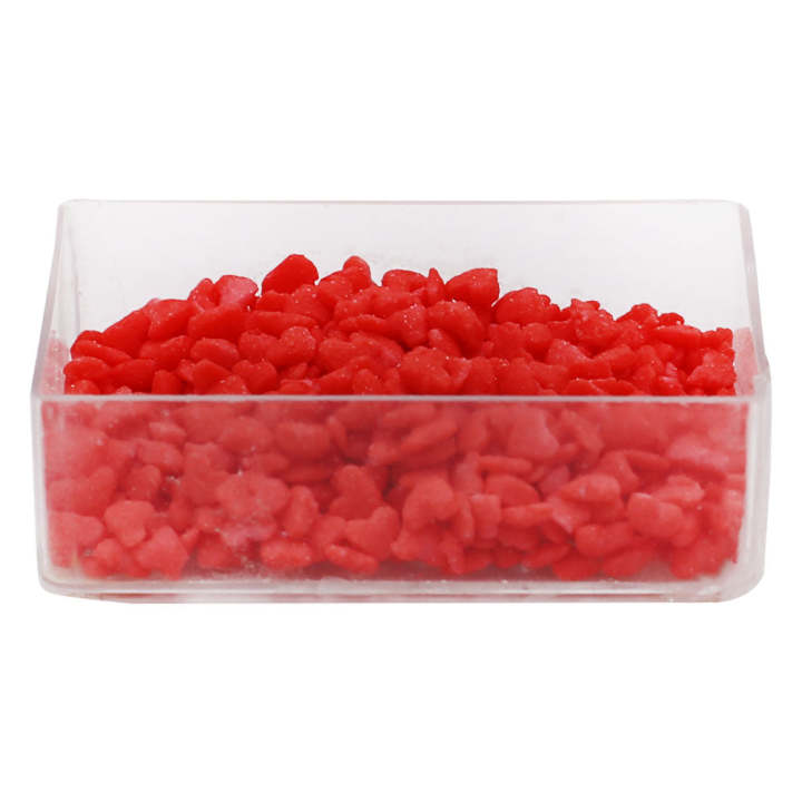 Red Mini Hearts Edible Sprinkle 30g Pack | Daraz.pk