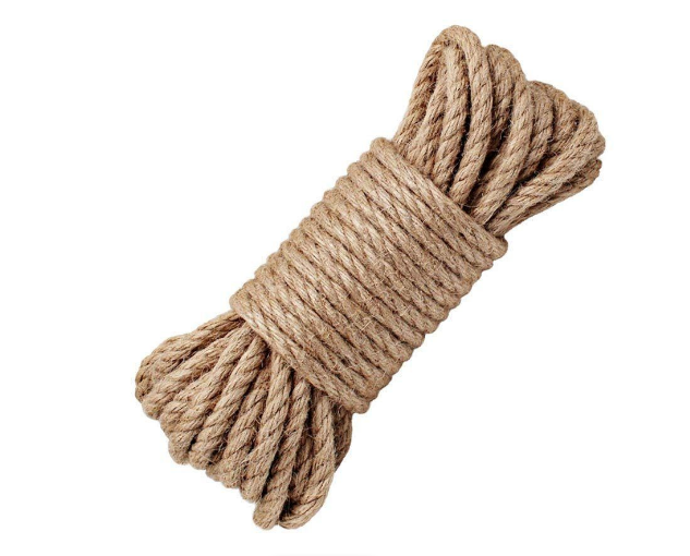 Hemp Rope Jute Rope Length 10 Meters in 3mm, 5mm and 10mm thickness Art ...