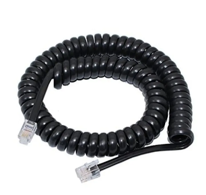 Receiver Card Telephone Handset Phone Cable Extension Cord Telephone ...