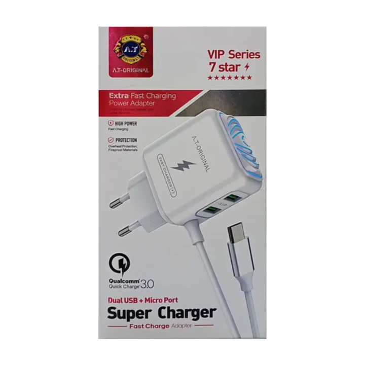 A.T Original VIP Series Super Charger | 7 Star+ Extra Fast Charging ...