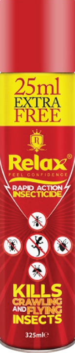 Relax Rapid Action Insecticide Spray 325ml | Daraz.pk
