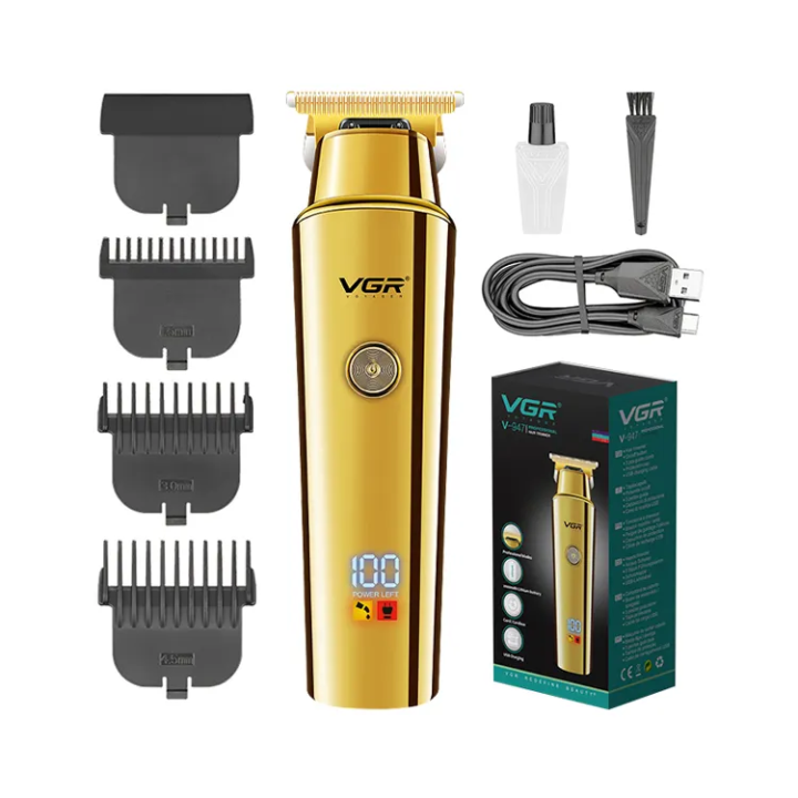 VGR V-947 USB Hair Cutting Machine Beard Trimmer Professional Hair ...