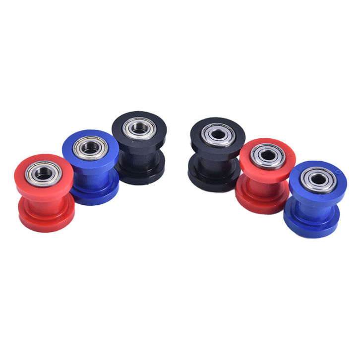 1pcs 8mm 10mm Chain Roller Slider Tensioner Wheel Guide Pit Dirt Mini ...