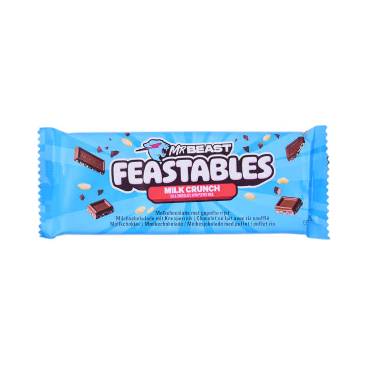 MR BEAST FEASTABLES CHOCOLATE MILK CRUNCH 60 GM | Daraz.pk