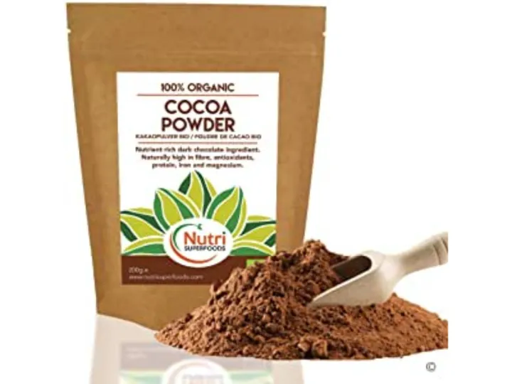 Organic Cocoa Beans Powder 200gm | Daraz.pk