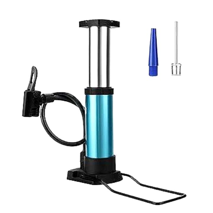 Bike Floor Foot Pump with Gauge & Inflation Needle,MASO Portable ...