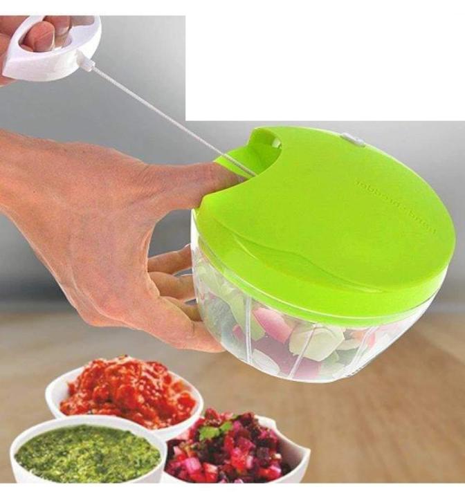 Mini Handy and Compact Chopper with 3 Blades for Effortlessly Chopping ...