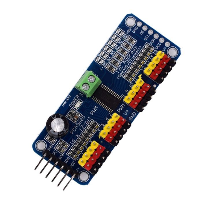 17016ch Pwmservoservo Driver Board Controller Iic Pca9685 Darazpk