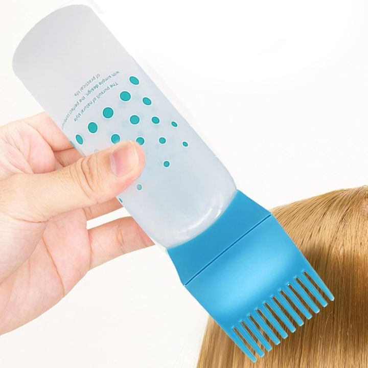 Hair Oil Bottle Hair Dye Bottle Applicator Root Comb Applicator Bottles ...