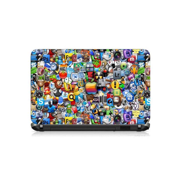 Universal Laptop Back Skin-Laptop Skin Vinyl Sticker Decal, 13 13.3 14. ...