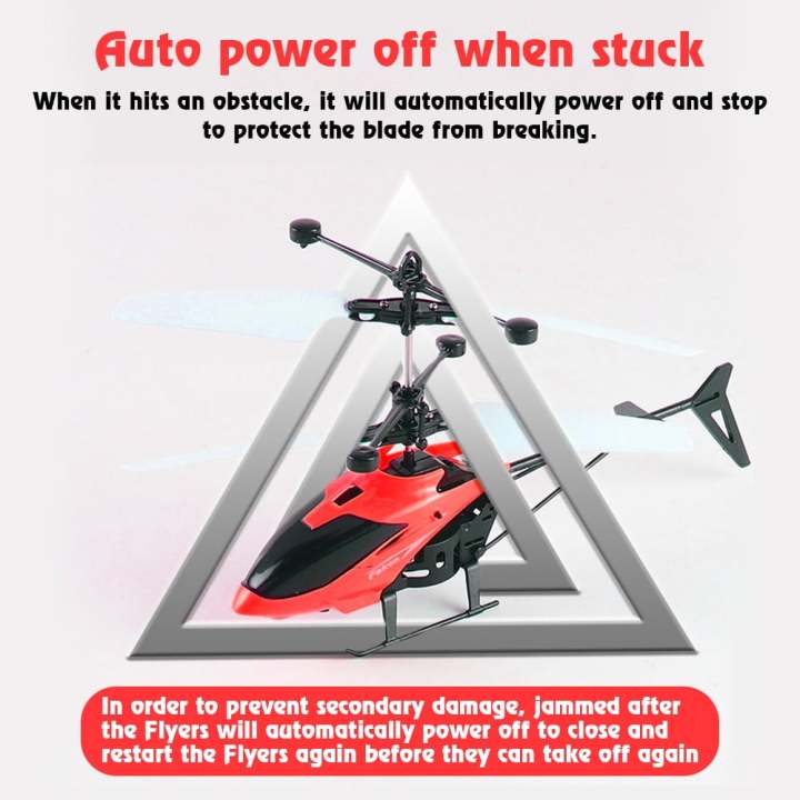 Hand Induction Helicopter Toy for Kids – Infrared Sensing Flying Toy ...