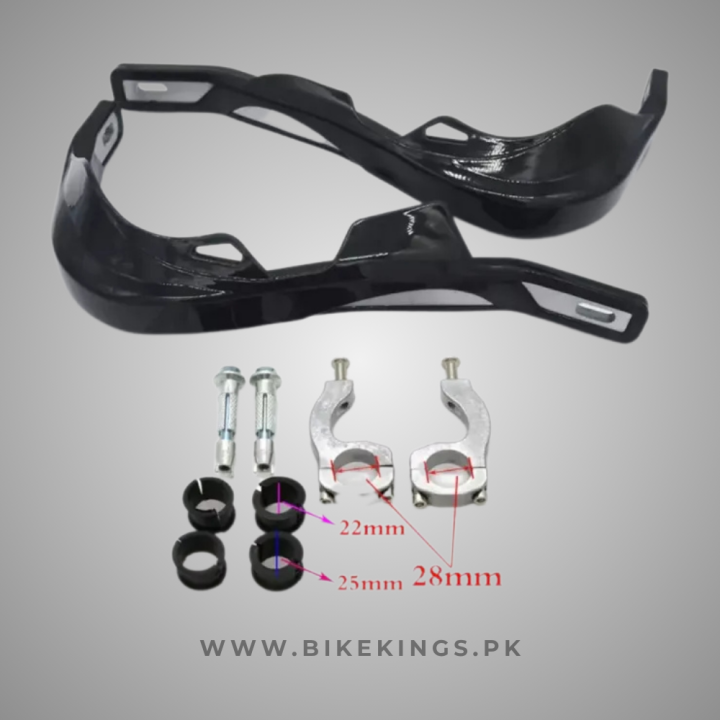 Bike Metal Hand Guard Protectors Aluminium Hard Material For All Bikes ...