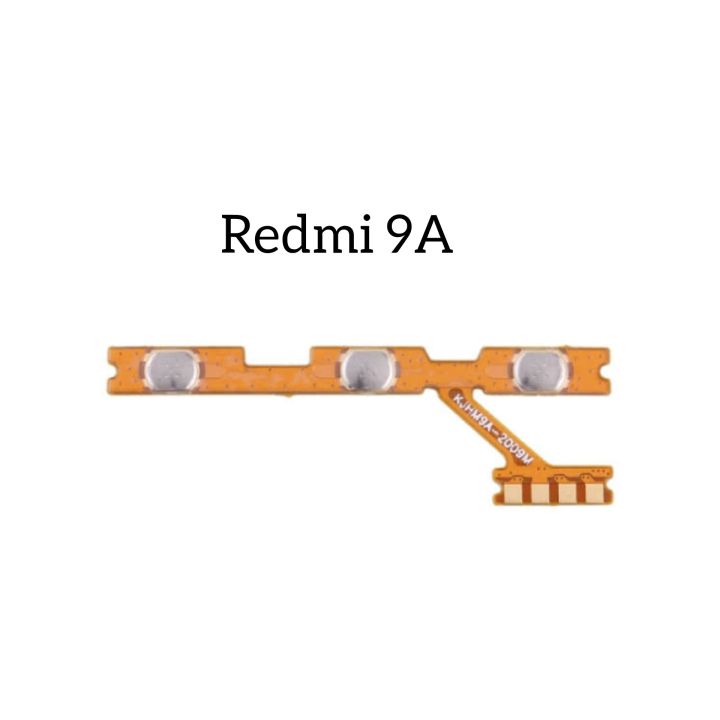 REDMI 9A POWER RIBBON / POWER FLEX / Power Switch On Off Volume Button ...