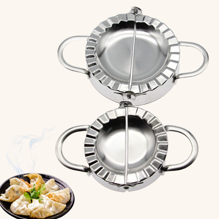Stainless Steel Manual Dumpling maker, Samosa Maker, Kachori Maker ...