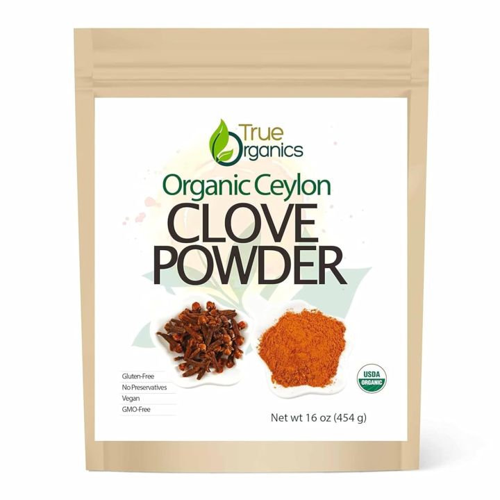 True Organic Ceylon Ground Cloves, 200grams Organic Clove Powder USDA ...