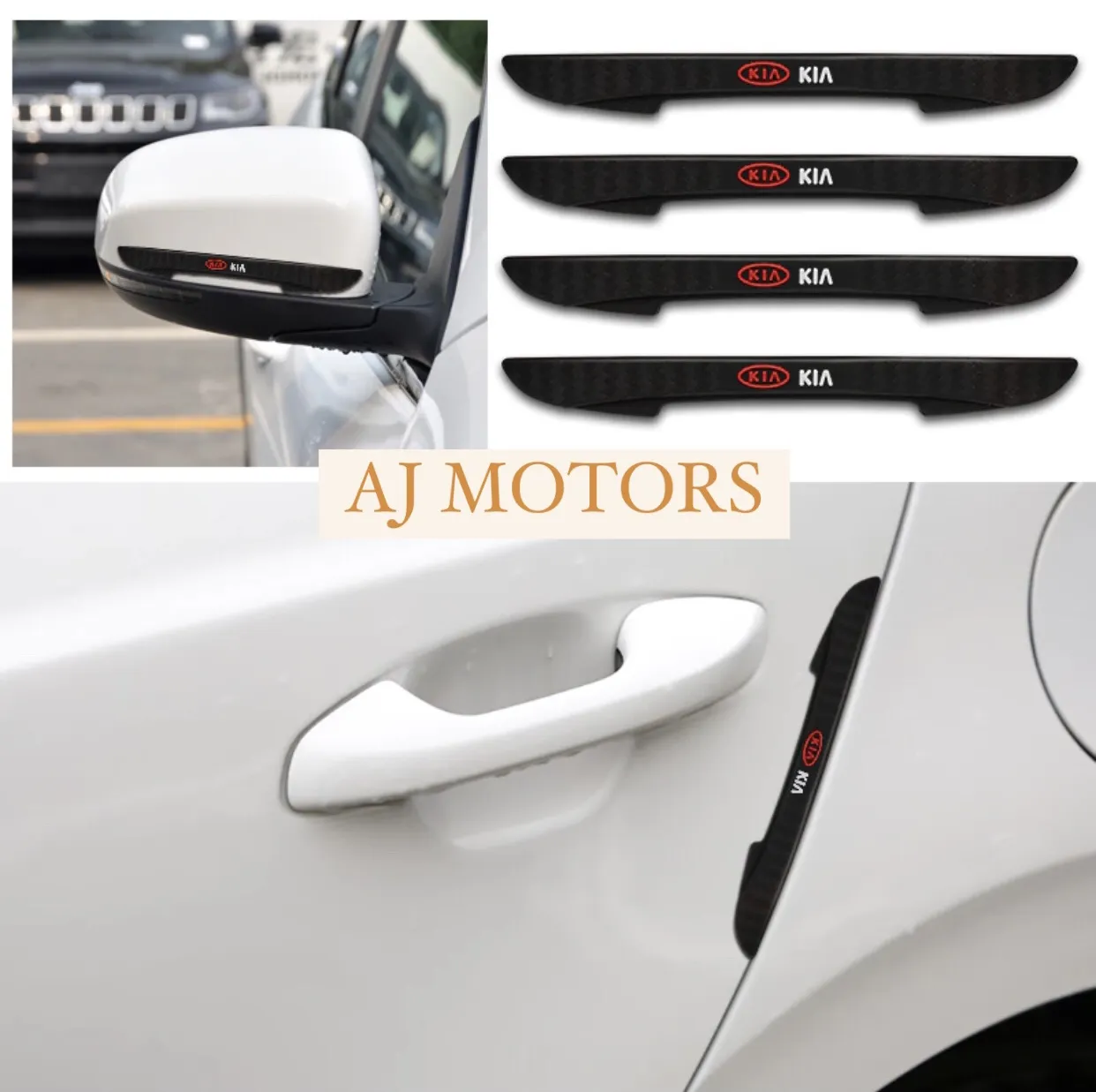 KIA Car Stickers/KIA Door Edge Guards/KIA Bumper Stickers/KIA Bumper ...