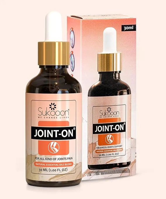 Sakoon Joint On Oil – Pain Relief Oil for Joints, Knee, Back, Arthritis ...