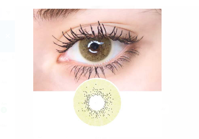 Shade Name Peach Eye Color Lens Just Like Natural Lens | Daraz.pk