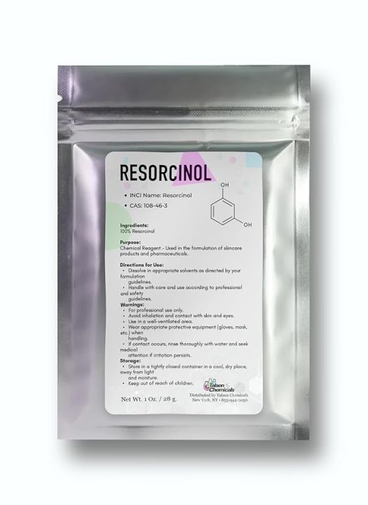 Pure Resorcinol Cosmetic Grade - 1 Oz / 28 g - Organic Resorcinol ...