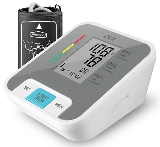 Blood Pressure Monitor Upper Arm Automatic Digital BP Monitor Large ...