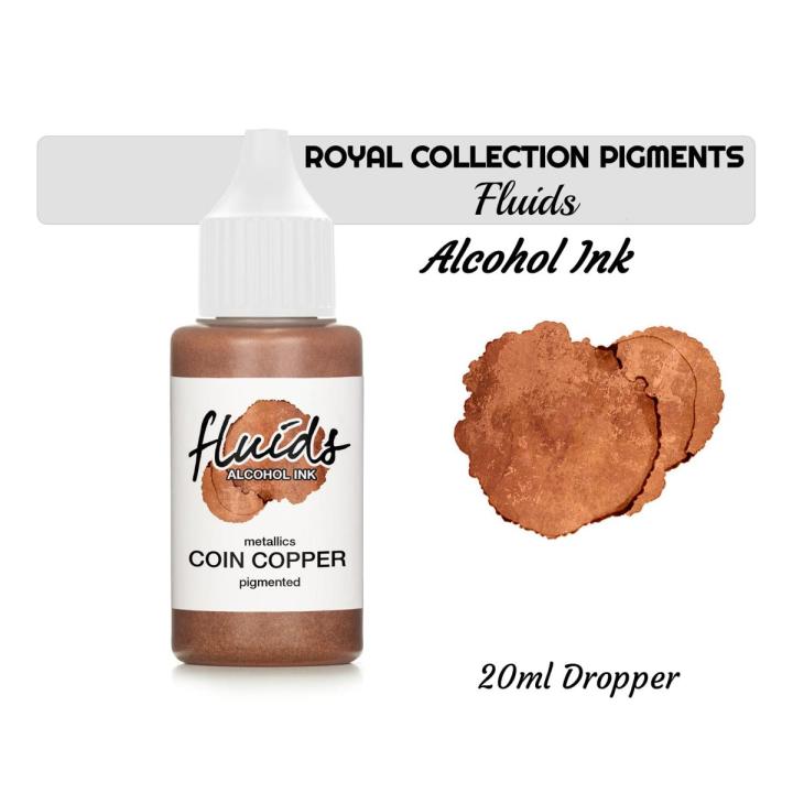 UMS Trader - Alcohol Ink Coin Copper 20ml - Epoxy Resin Art and Craft ...
