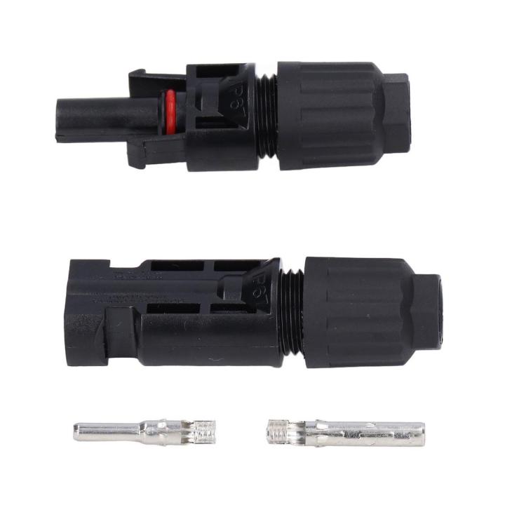 5 Set Solar Connector Male Female PV Panel Cable Plug High Voltage 30A ...