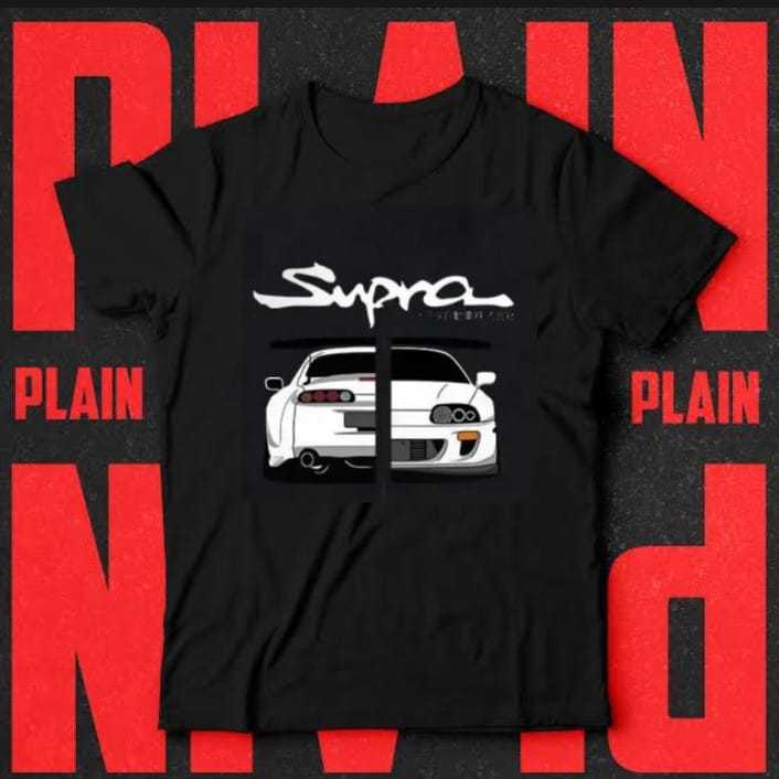 Trendy Theme Tag Supra Car Printed For Csr Lovers Colored Summer Top ...