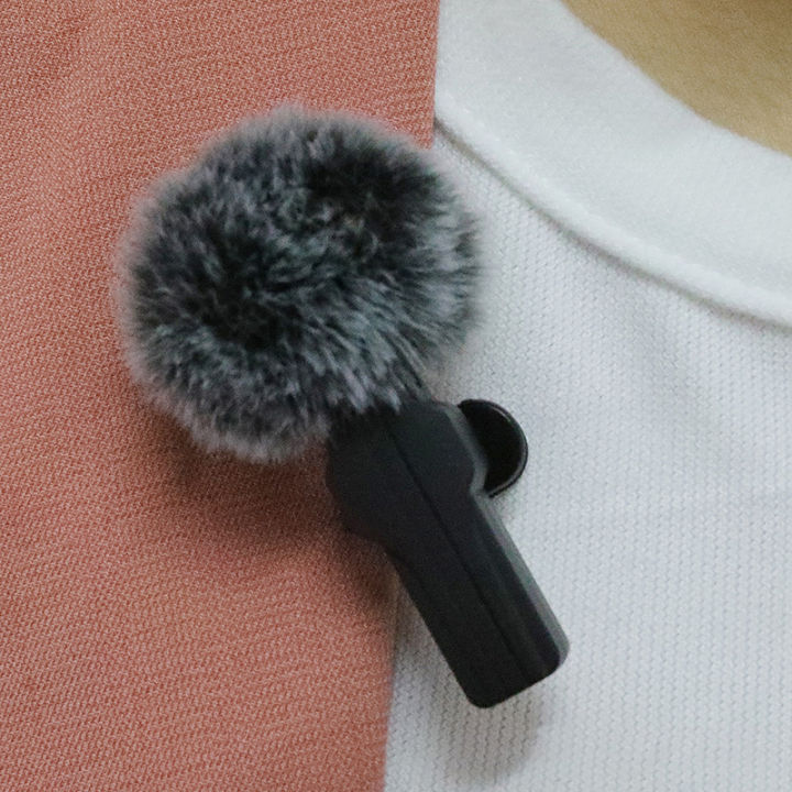 Wireless Collar Clip Mic Furry Wind Muff – Windproof Cover for K1/K9 ...