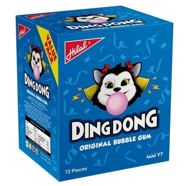 Hilal Ding Dong & Ding Dong Magik – Fun Flavored Snacks (24, 36, 72PCS ...