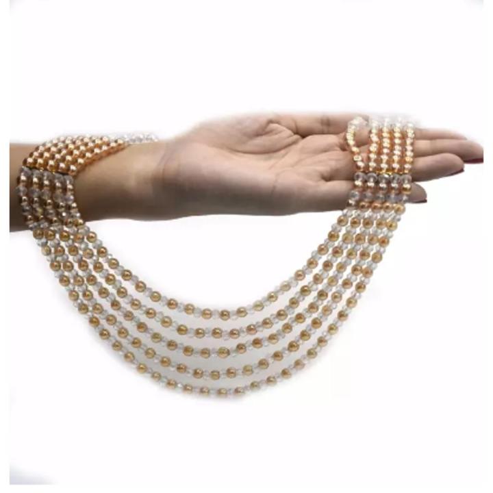 Classic golden mala dulhan jewelry | Daraz.pk