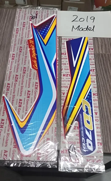 Tanki Tapa Sticker 2019 Model Honda 70 ( COMPLETE SET ) | Daraz.pk