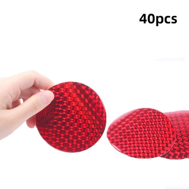 40Pcs Balcony Adhesive Pigeon Repeller Bird Scare Reflective Sticker ...