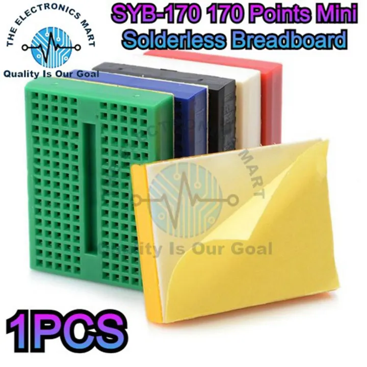 1Pcs SYB-170 170 Points Mini Solderless Breadboard In Pakistan | Daraz.pk