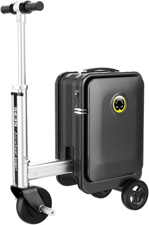 Smart Rideable Suitcase 26L, Lightweight Electric Luggage Scooter For ...