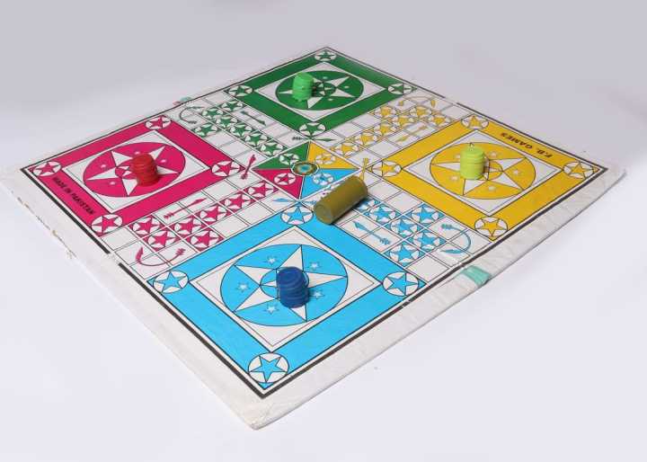 Ludo Game (Board Quality with Glaze Paper) | Daraz.pk