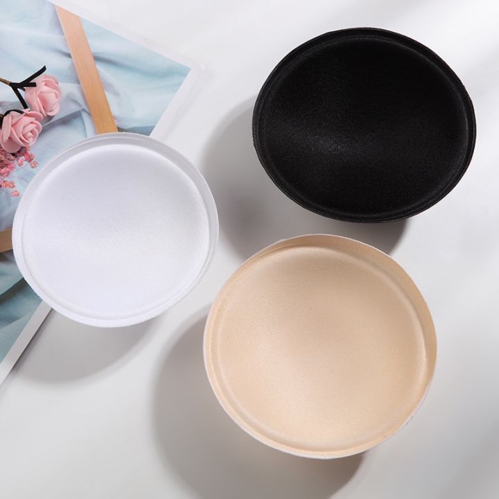 1Pair Sponge Soft Bra Inserts Pads Lifting Breast Removable Bra Pads for Women Enhancer Bra Pad ...