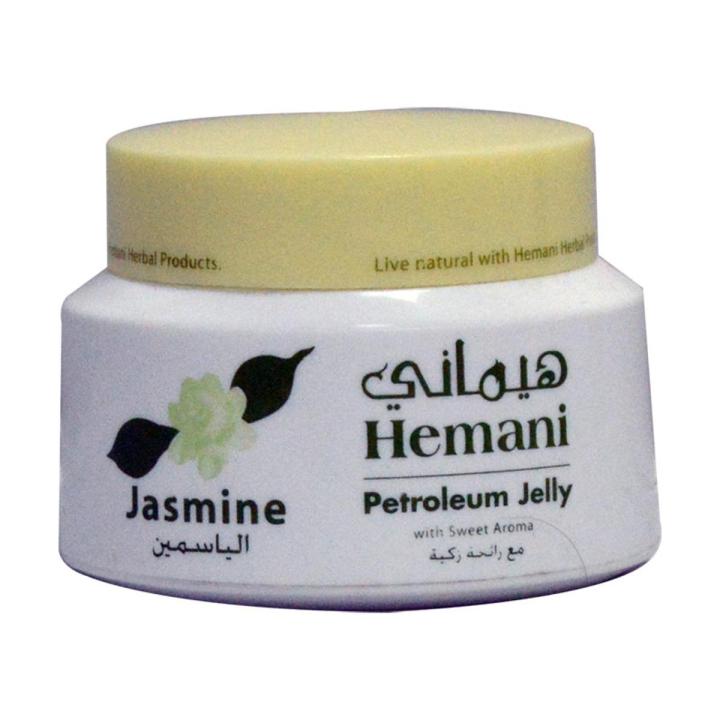 HEMANI LIVE NATURAL - PETROLEUM JELLY JASMINE 80GM | Daraz.pk