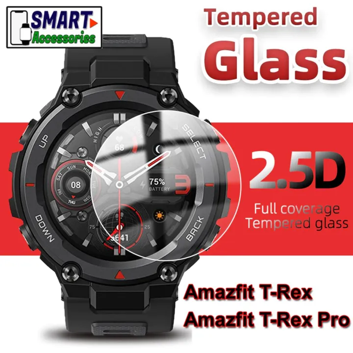 2.5D High Quality Tampered Glass Screen Protector For Amazfit T Rex ...