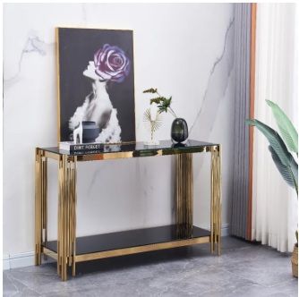 2-Tier Window Console Table | Entryway Table | Hallway Table | Daraz.pk