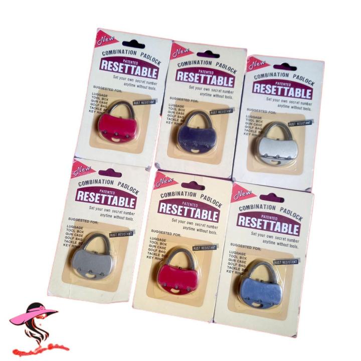 Combination Pad lock Adjustable imported | Daraz.pk