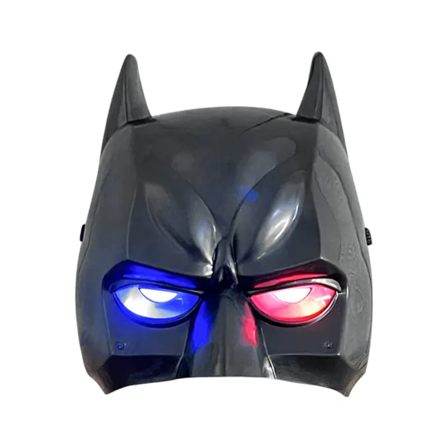 Kids LED Batman Mask – Light-Up Superhero Costume Accessory for Boys ...