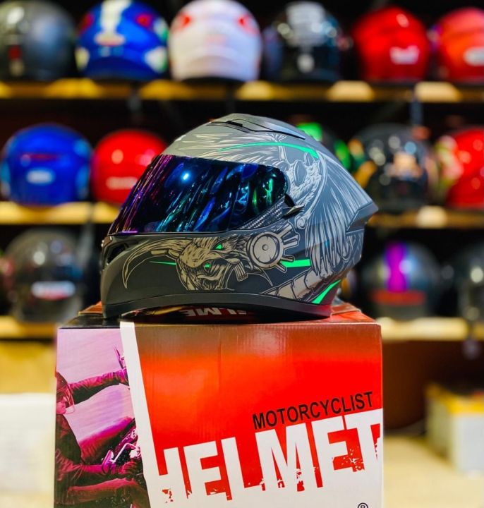 helmet Jiekai JK-316 FullFace Dual Visor DOT Certified VECTOR VT 253 ...