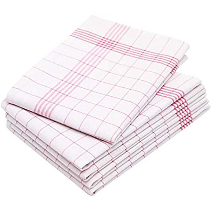 Yarn Dyed Kitchen towel - pack of 6 | Daraz.pk