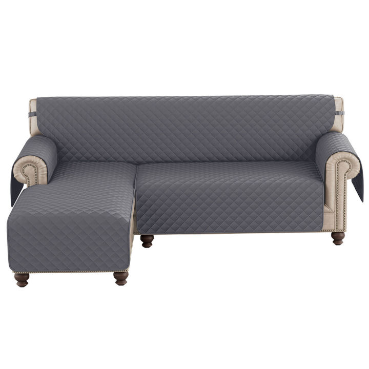 Quilted Sofa Cover Runner | L Shape, U Shape, Big Arms etc | All Types ...