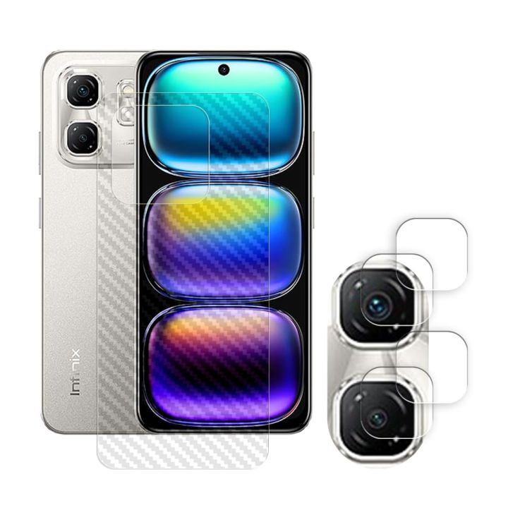 Infinix Hot 50i 4G (PACK 2 Camera Lens Protector With 1 Mobile Back ...
