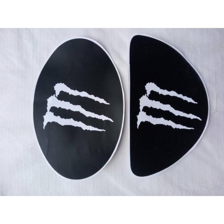 Pack of 2 stickers for backlight of Bike of 70cc and 125cc | Daraz.pk