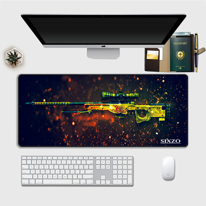 SIXZO S824 Gaming Mouse Pad Large 700*300mm with 3mm thickness for ...