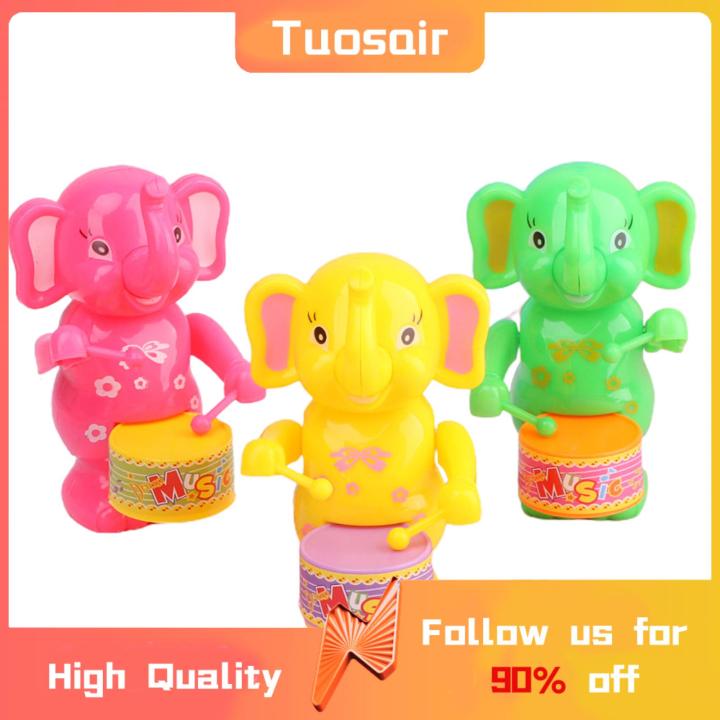 Funny Wind Up Toy Cute Cartoon Drumming Animal Wind Up Toy | Daraz.pk